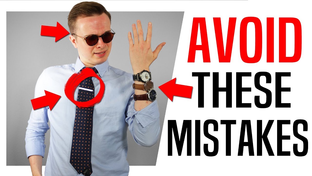 5 AWFUL Accessory Style Mistakes Most Men Make | How To Match ...