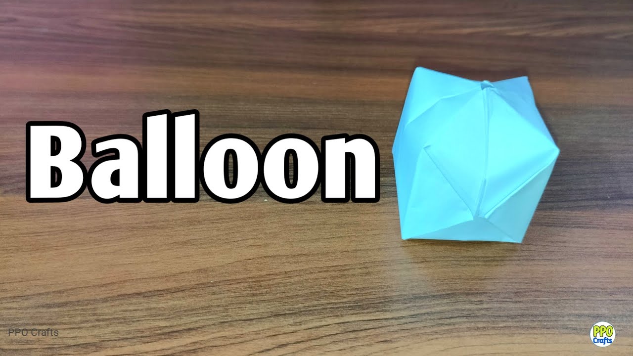 How To Make A Paper Balloon Water Bomb Origami Paper Balloon Step how-to-make-a-paper-balloon-water-bomb-origami-paper-balloon-step