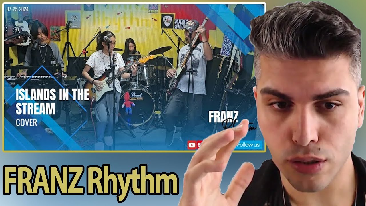 FRANZ RHYTHM - ISLAND IN THE STREAM_(Beegees) FAMILY BAND COVER ...