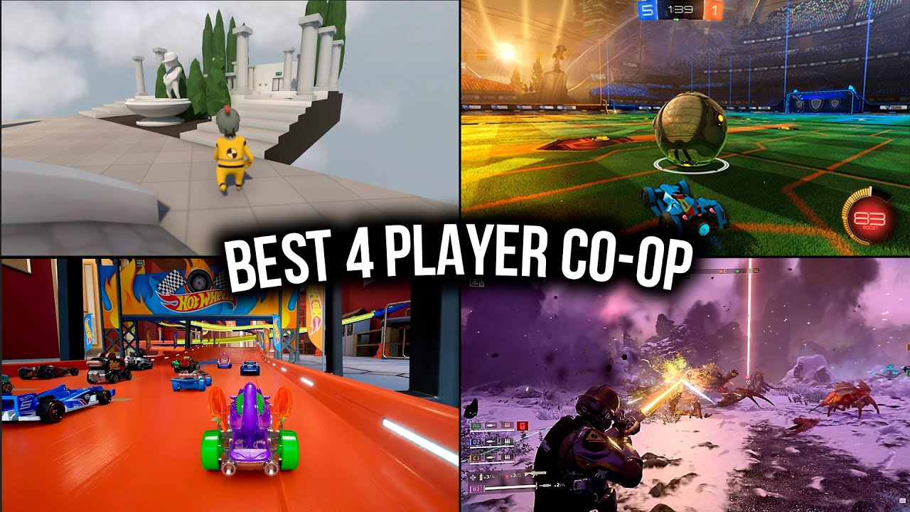 TOP 40 BEST 4 PLAYERS SPLIT SCREEN GAMES FOR PS4 FOR LOCAL MULTIPLAYER ...