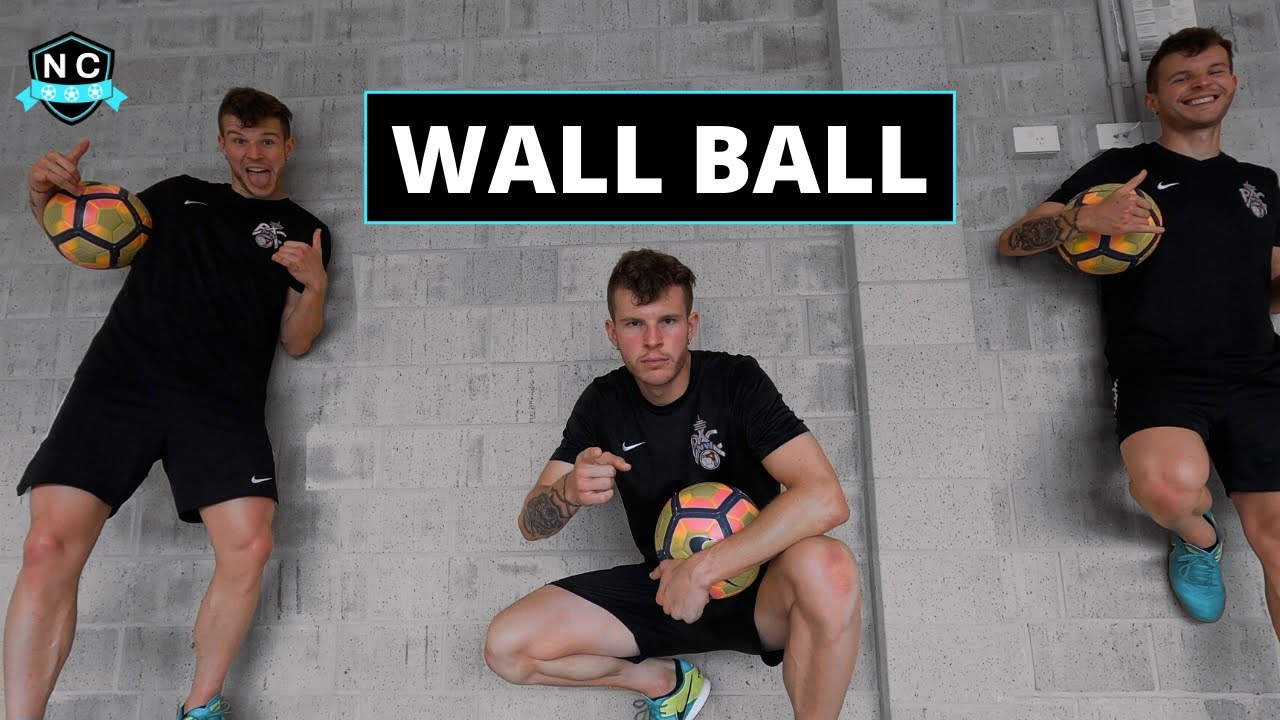 PRO SOCCER HOME WORKOUT | Garage Wall Workout! - YouTube