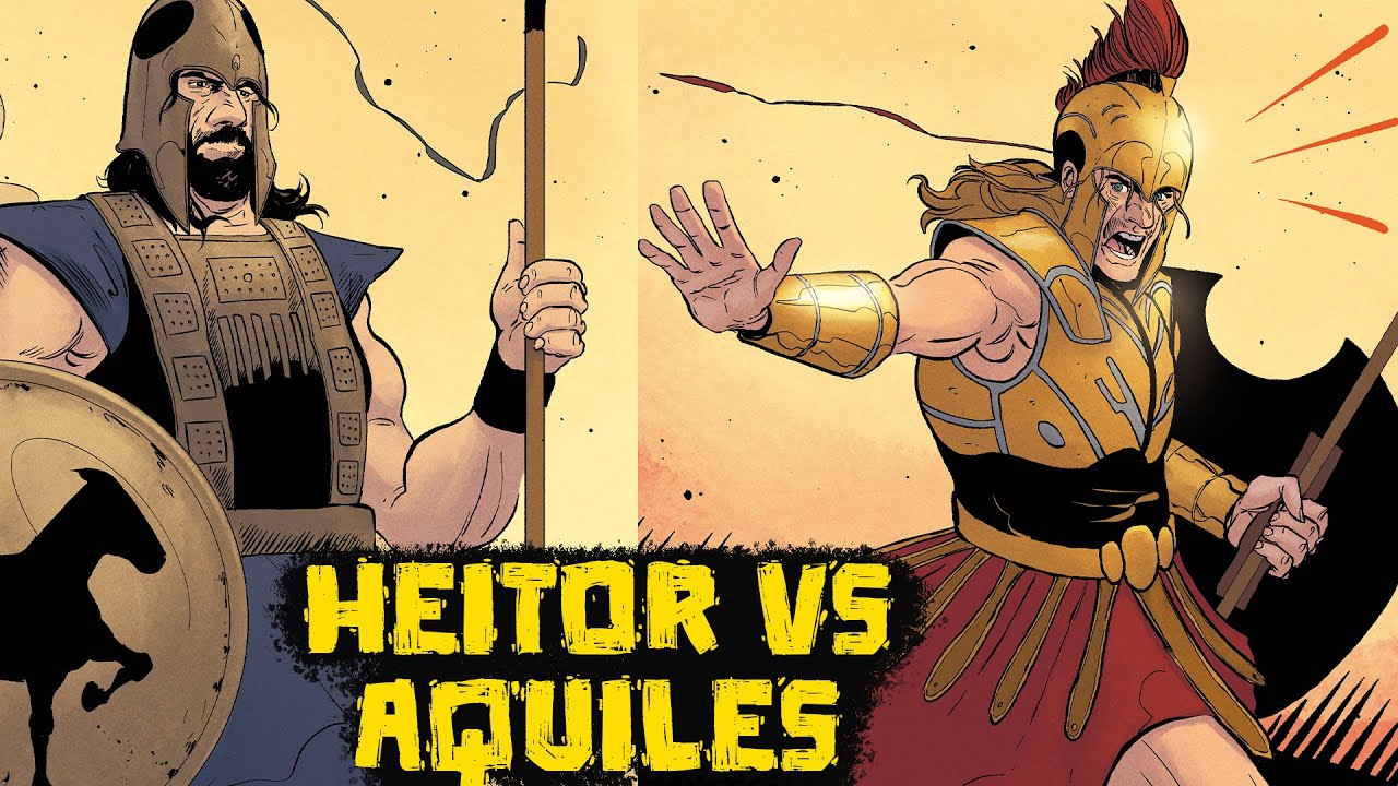O Grande Duelo entre Heitor e Aquiles - A Saga da Guerra de Troia Ep.26 - Mitologia Grega - YouTube