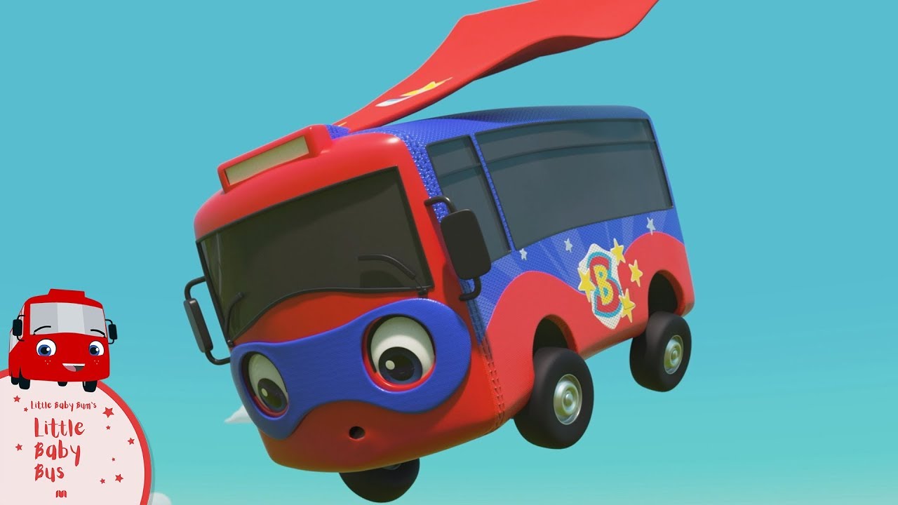 Superhero Buster is BACK! | Little Baby Bus | Kids Cartoons | Children ...