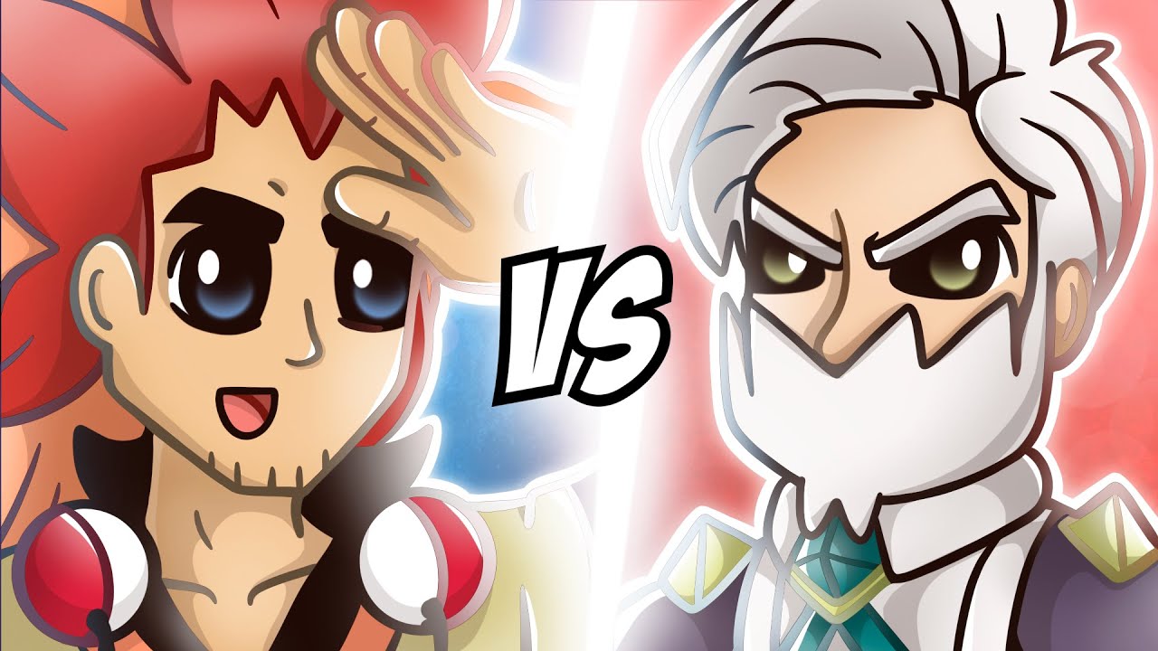 Alder VS Drayden | Pokemon Anime Battle - YouTube