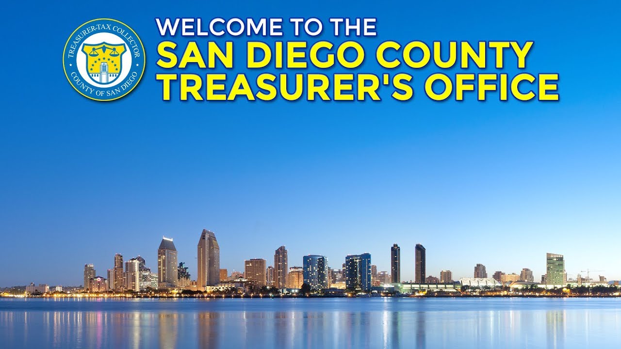 Welcome to the San Diego County Treasurer's Office - YouTube