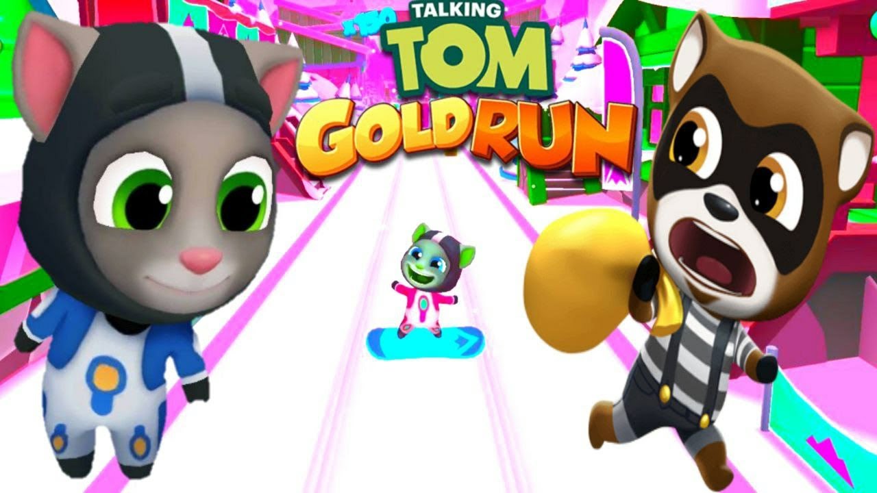 Talking Tom Gold Run - Astronaut Tom Runs in Snow World 💥💥 || HD ...