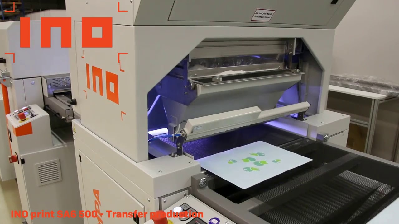 INO Print SA6 transfer production 17 - YouTube