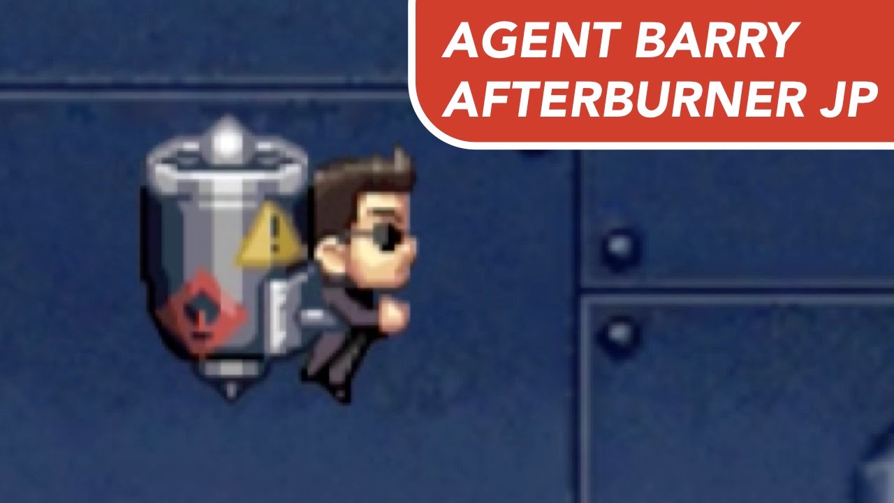 Jetpack Joyride Gameplay | AGENT BARRY with AFTERBURNER JETPACK ...
