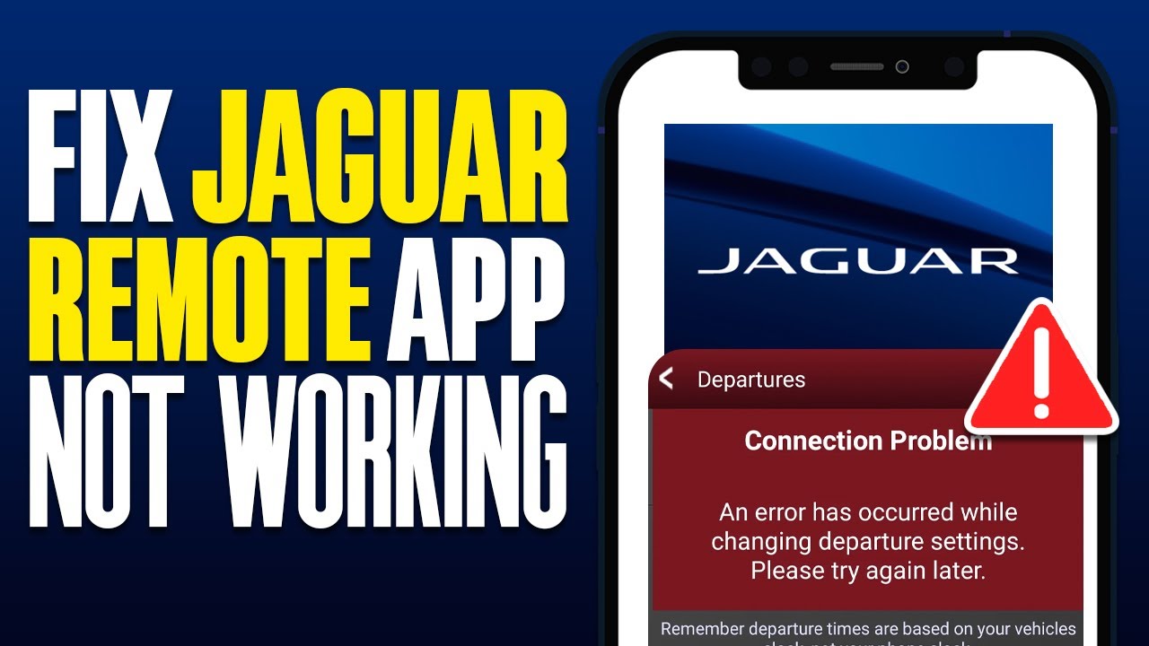 How To Fix Jaguar Remote App Not Working (2025) - YouTube