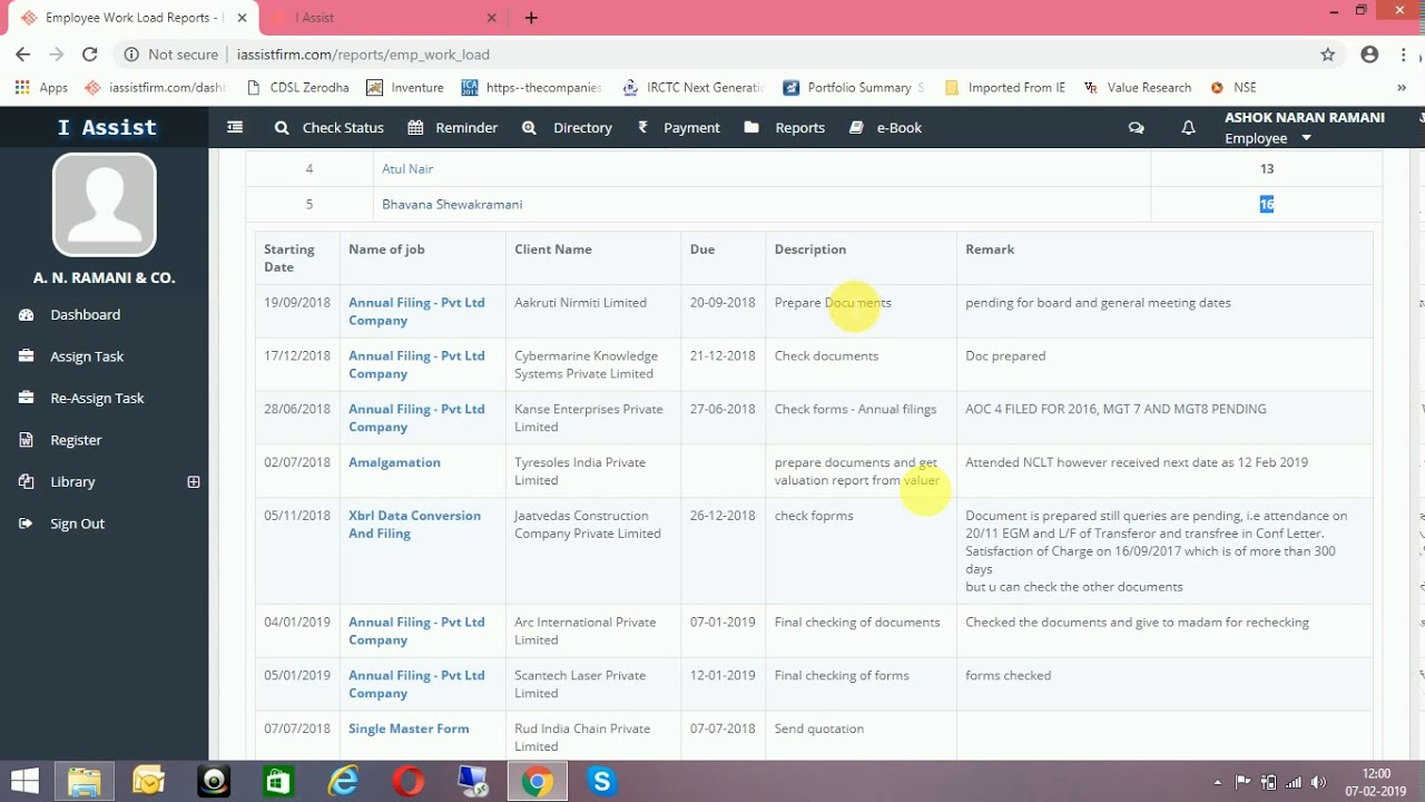 I Assist Software - Reports in the software - YouTube