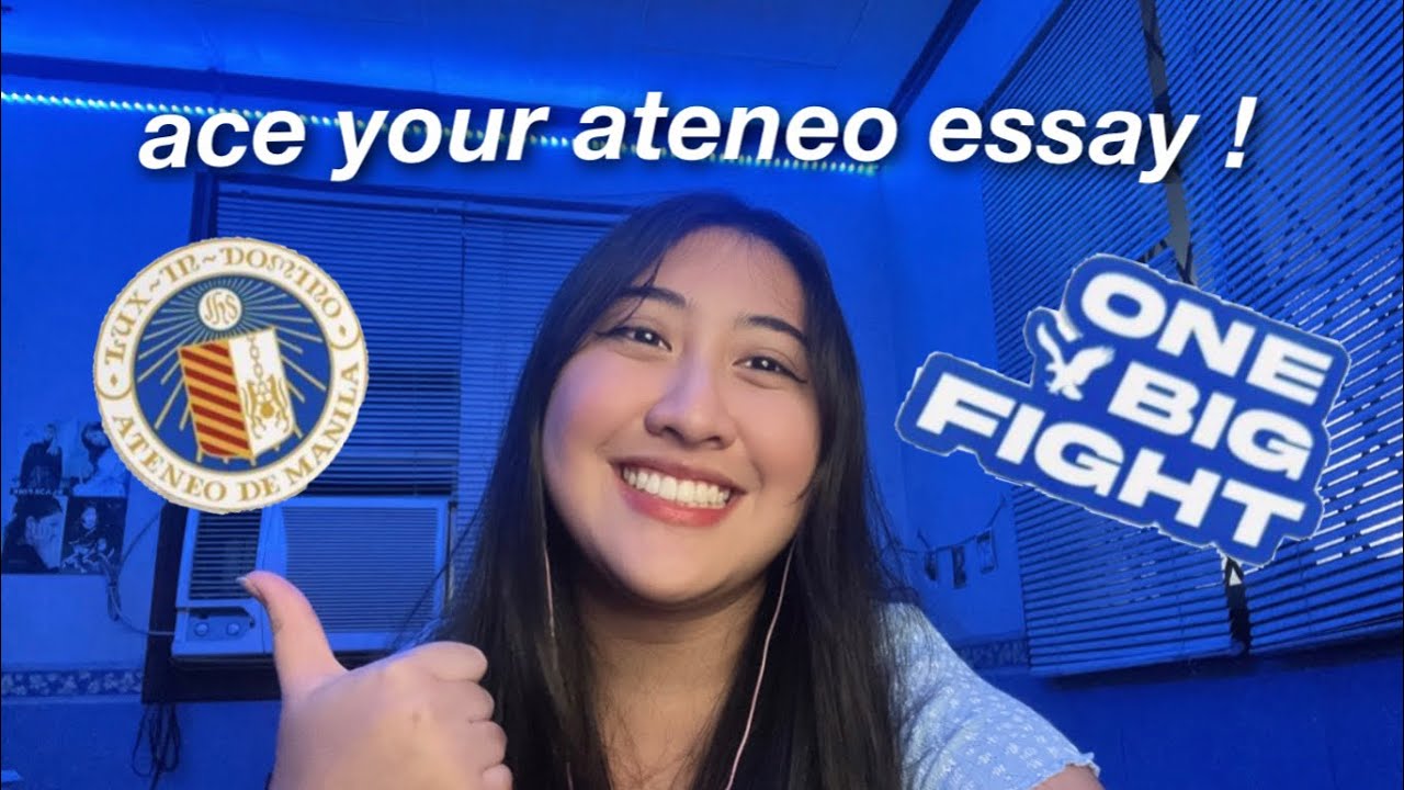 ateneo essay tips 💙🦅 writing stellar content and other notes - YouTube