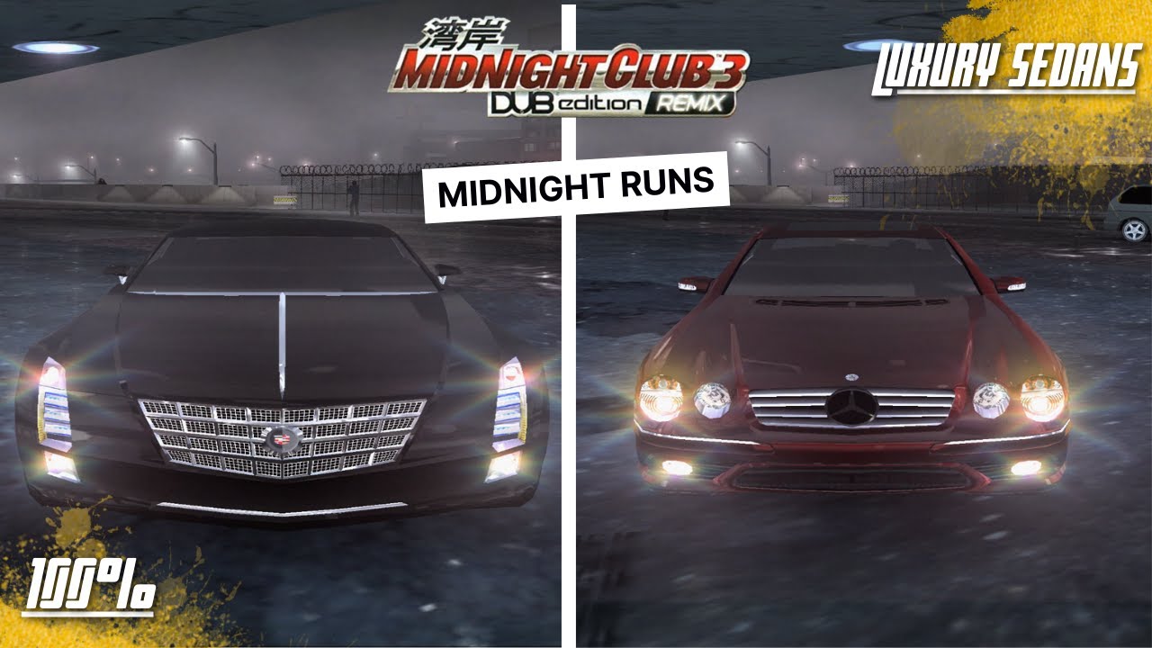 Midnight Runs | Midnight Club 3 - DUB Edition Remix | Luxury Sedans ...