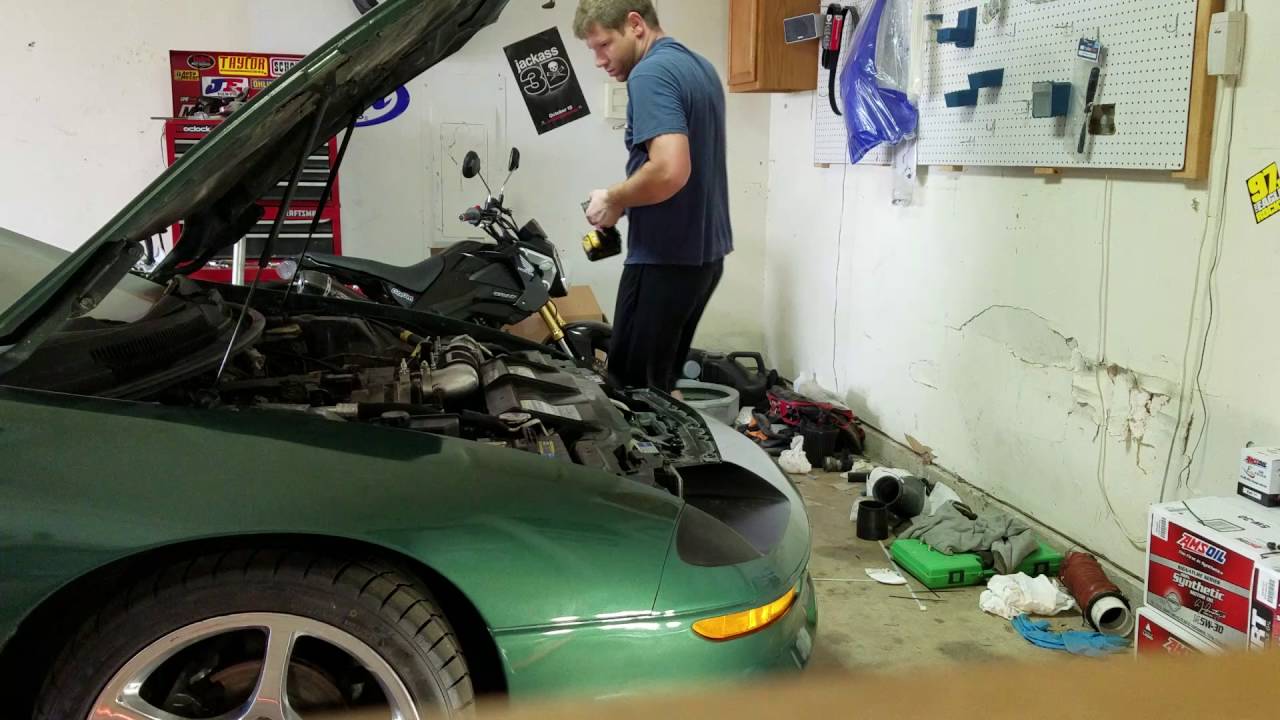 383 Lt1 with Procharger F1-D first start - YouTube