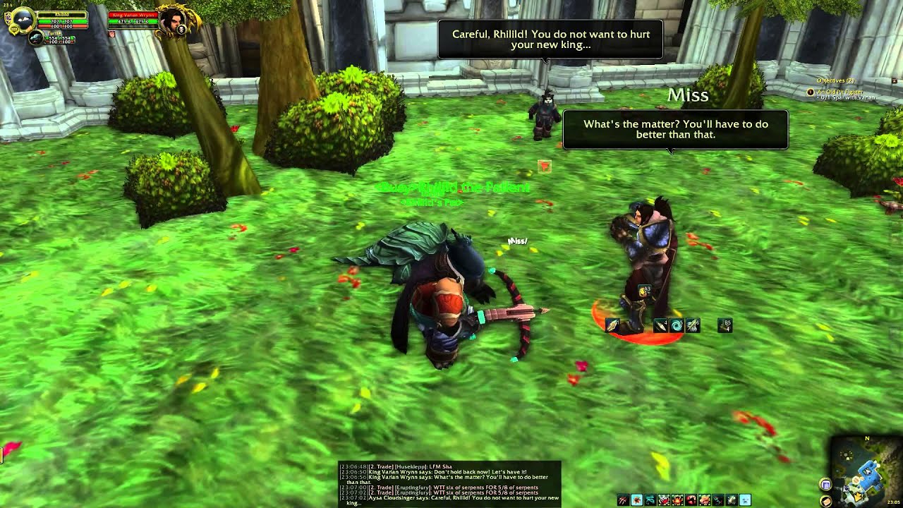 World of Warcraft - An Old Pit Fighter - YouTube