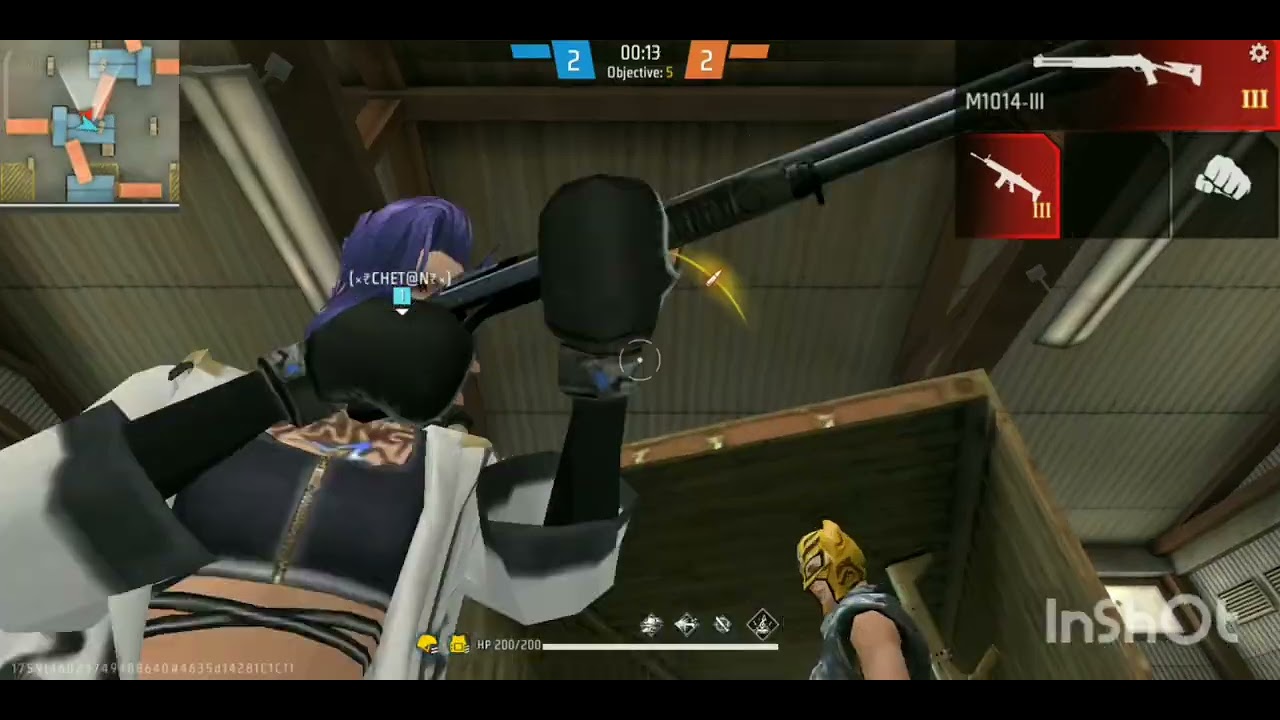 FREE FIRE drag shot - YouTube