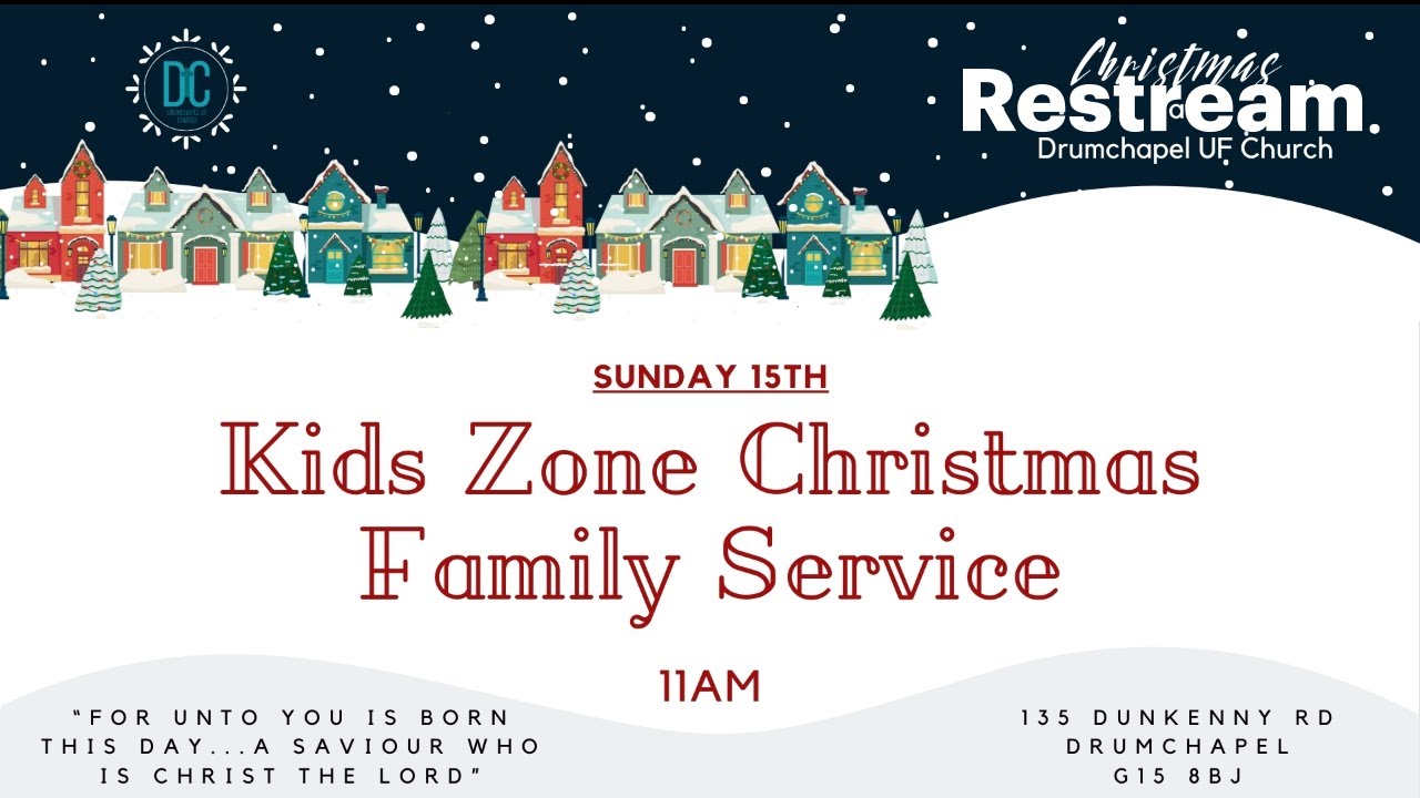 Drumchapel UF Church - 15th December 2024 - Evening Service - YouTube