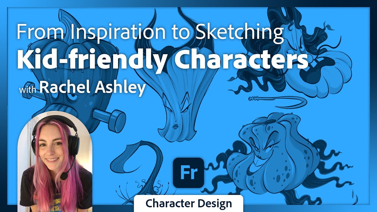 Brainstorming Children’s Book Characters in Adobe Fresco with Rachel ...