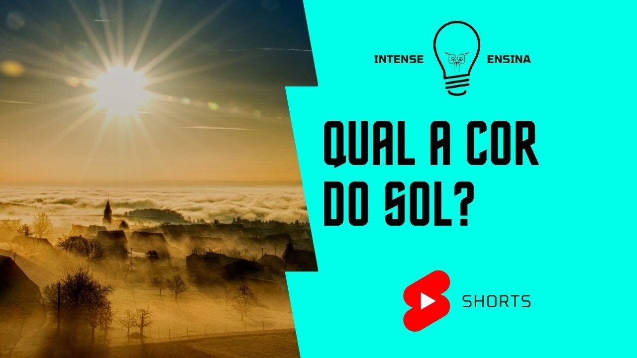Qual a cor do Sol? #shorts - YouTube