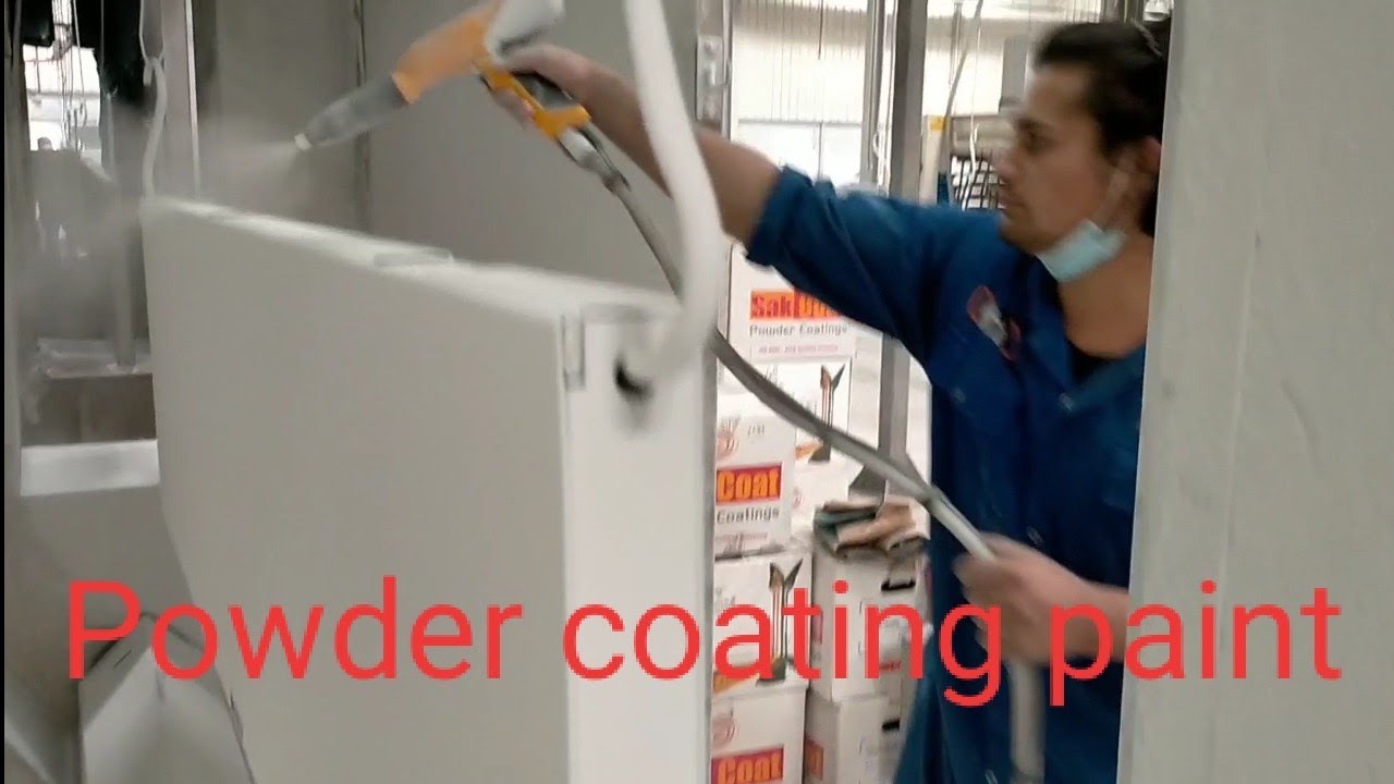 powder coating in saudi arabia - YouTube