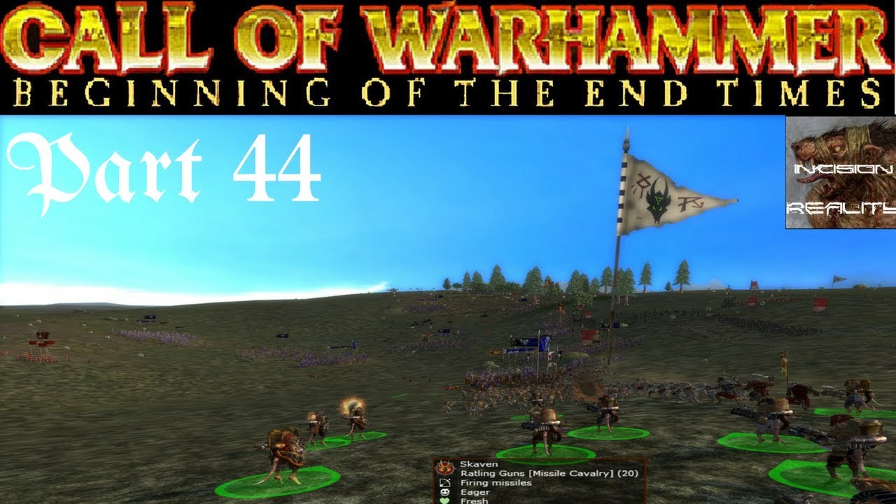Call of Warhammer Skaven Campaign Part 44 Ratling Guns! - YouTube