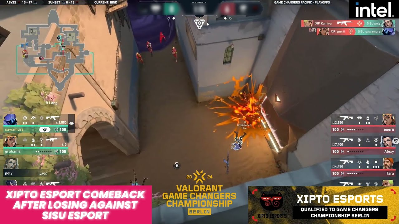 WHAT A COMEBACK XIPTO ESPORT "QUALIFIED TO BERLIN"- VCT GAME CHANGERS ...