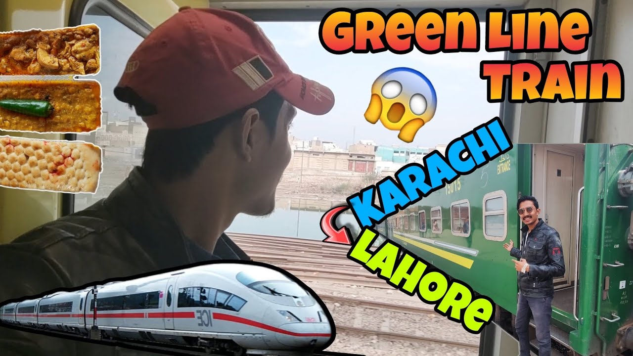 NEW BEST LUXURY TRAIN OF PAKISTAN | GREEN LINE | ECONOMY AC STD ...