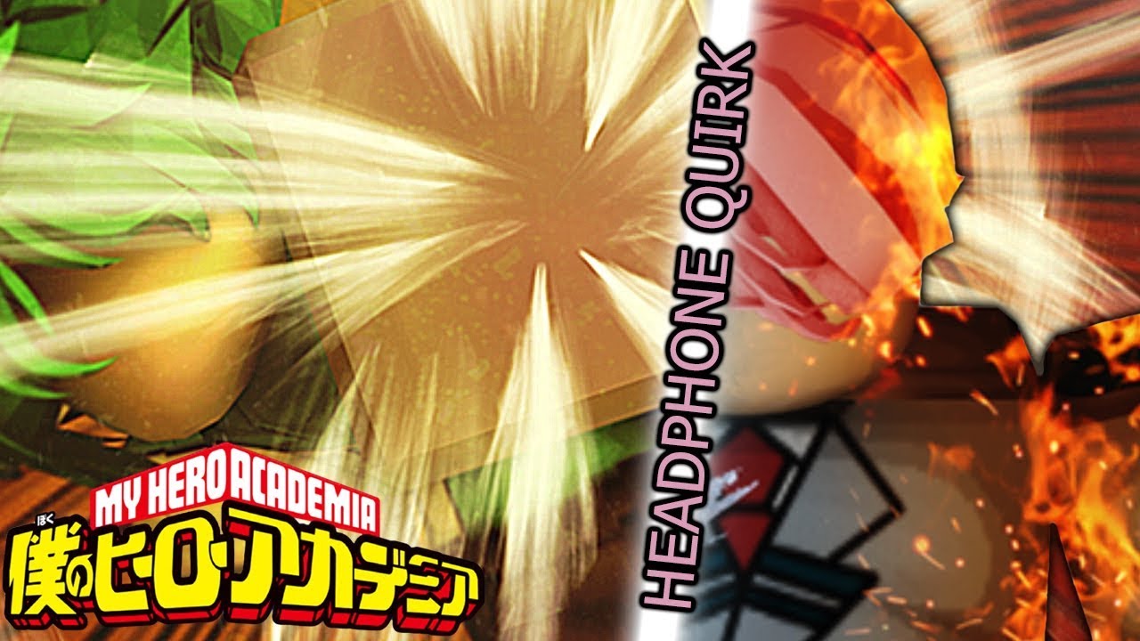 Blox no Hero Academia - Headphone Quirk RARE - YouTube