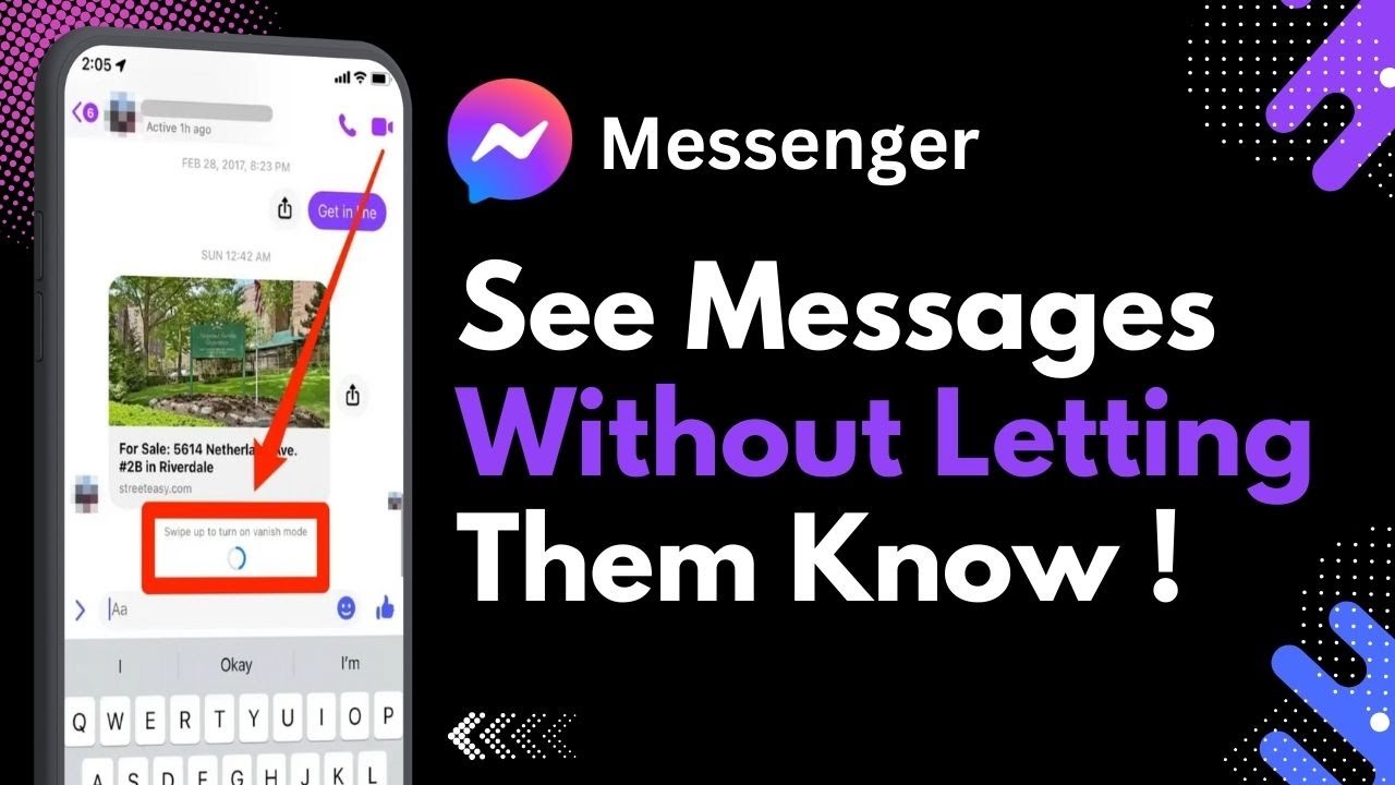 See Messenger Message without Letting them Know ! - YouTube