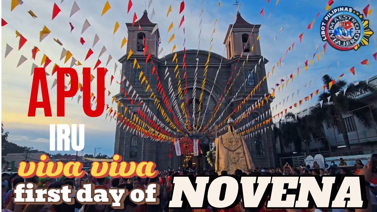 APUNG IRU (ST. PETER) 1ST DAY OF NOVENA💚💛 ️ APALIT TOWN FIESTA - YouTube