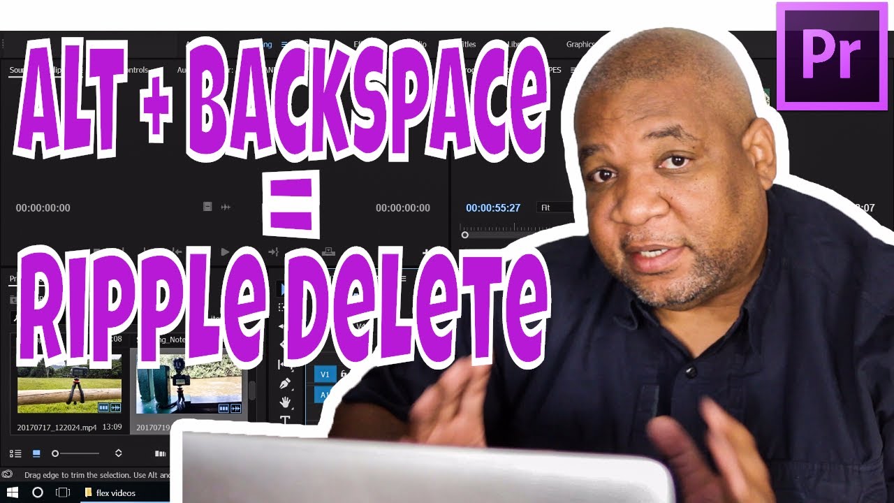 Ripple Delete Vs Delete In Premiere Pro CC YouTube Ripple Delete Vs Delete In Premiere Pro CC YouTube