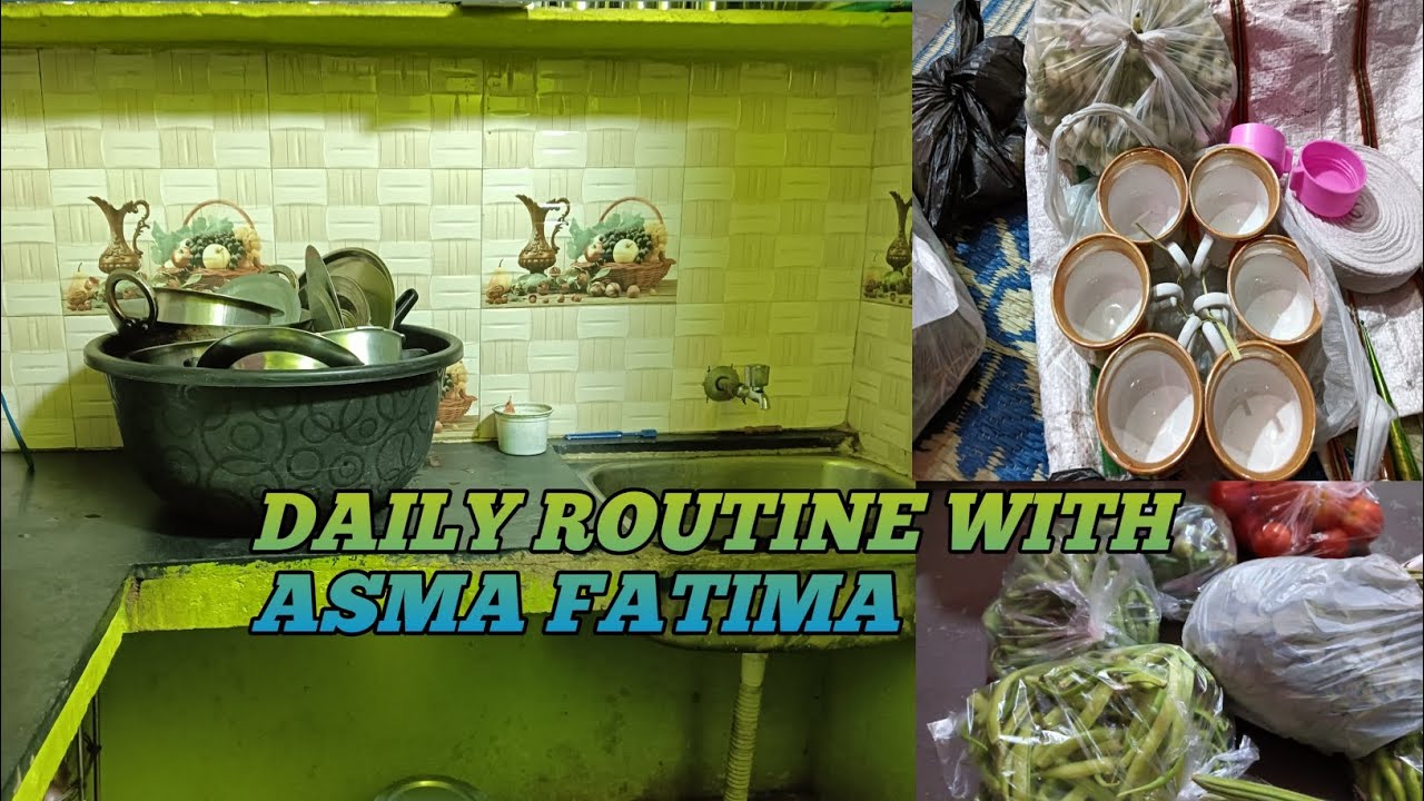 daily routine with asma Fatima 😊😊 - YouTube