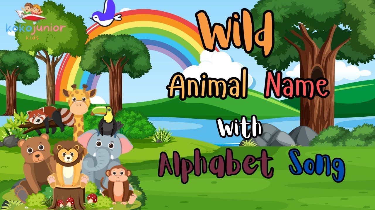 Learn Wild Animal Alphabet ABC Song: Fun and Educational for Kids - YouTube