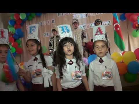 Elifba bayrami 1d sinfi 192 mekteb 2 ci hisse 2017 - YouTube