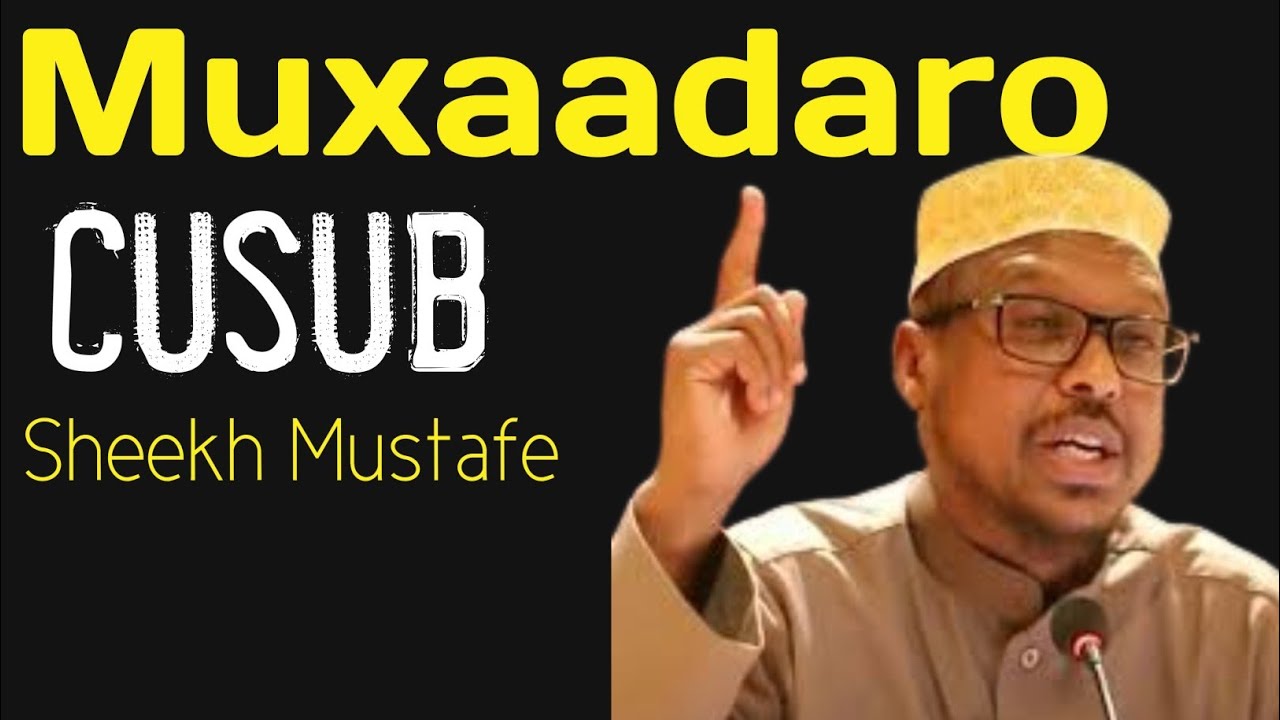 muxaadro cusub sheekh mustafe xaaji ismaaciil | Nairobi | BBS Mall ...
