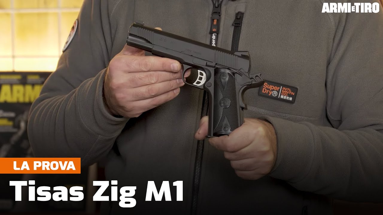 Tisas Zig M1 calibro 9x19: la 1911 moderna e sportiva - La prova - YouTube