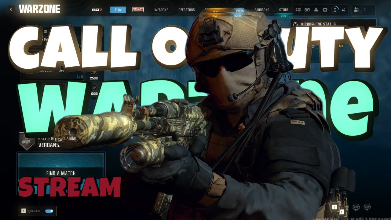 CALL OF DUTY WARZONE IS LIVE STREAMING #gaming - YouTube