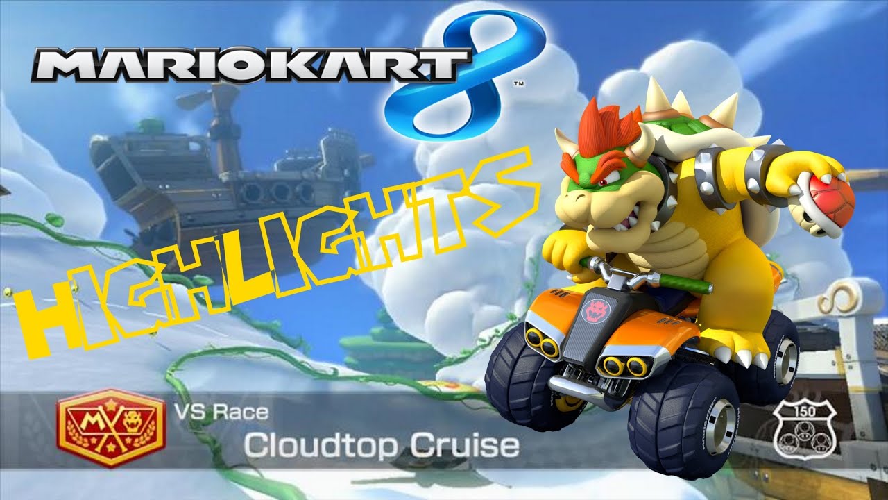 Mario Kart 8 | Cloudtop Cruise Highlights (HD) - YouTube