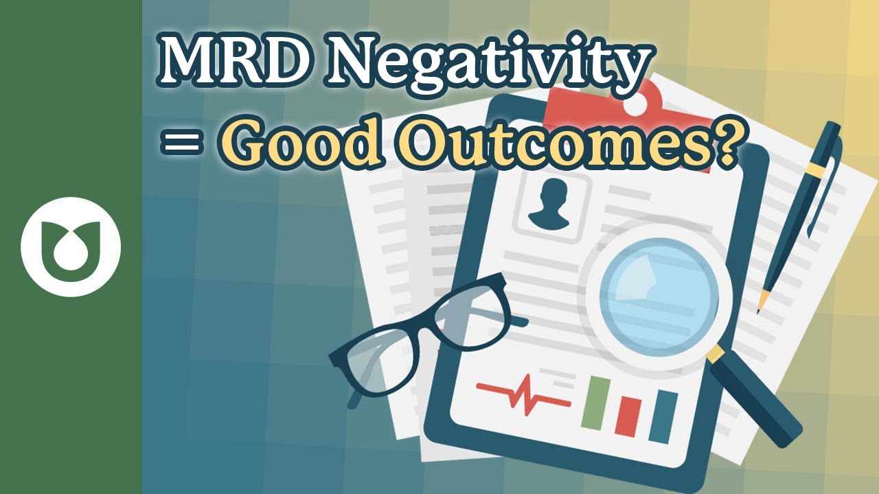 Does everyone need to become MRD negative to have good outcomes? - YouTube