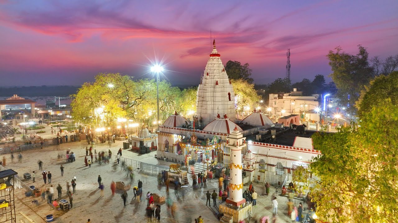 Beautiful look (Sky view) of Samaleswarei mandir & it's surrounding ...