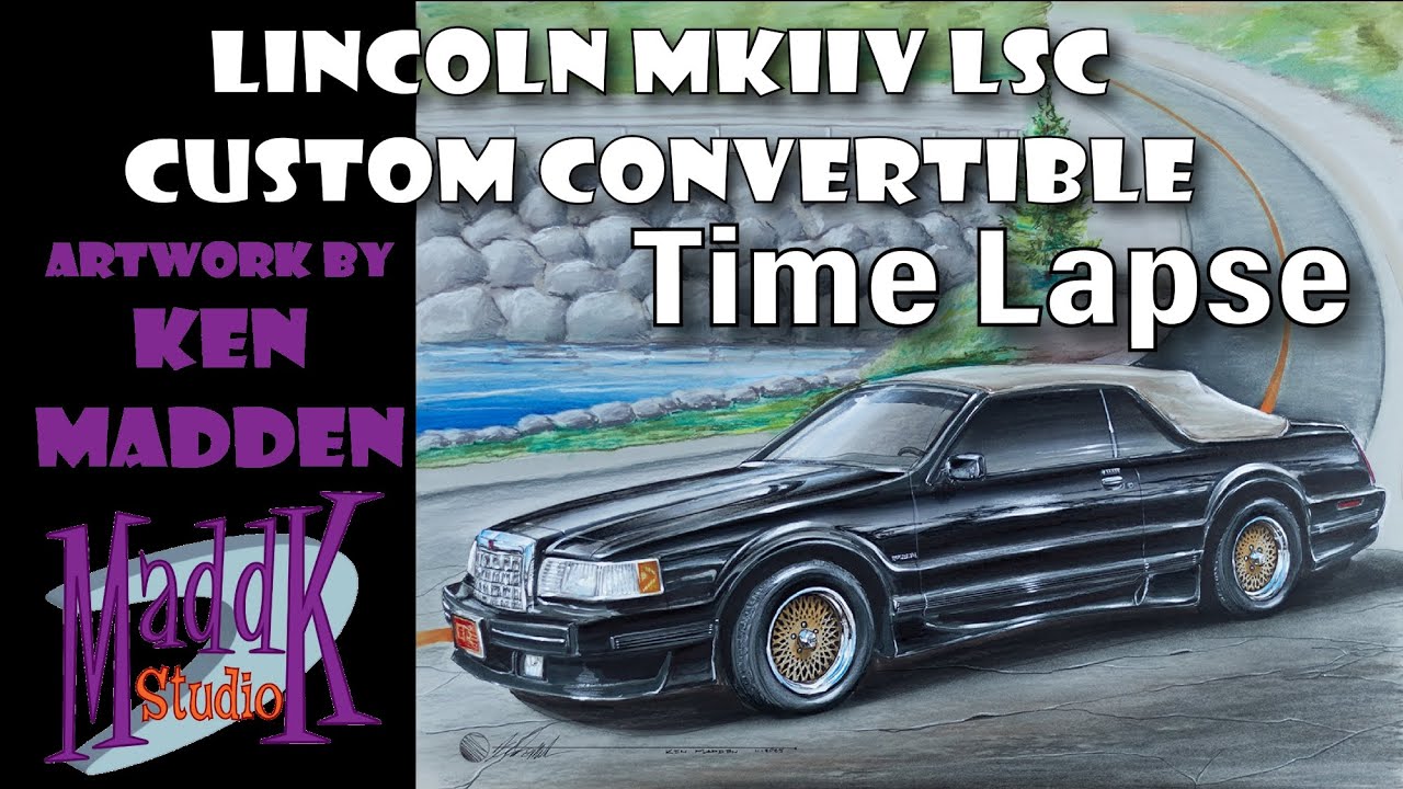 Lincoln Mark VII LSC Convertible Time Lapse - YouTube