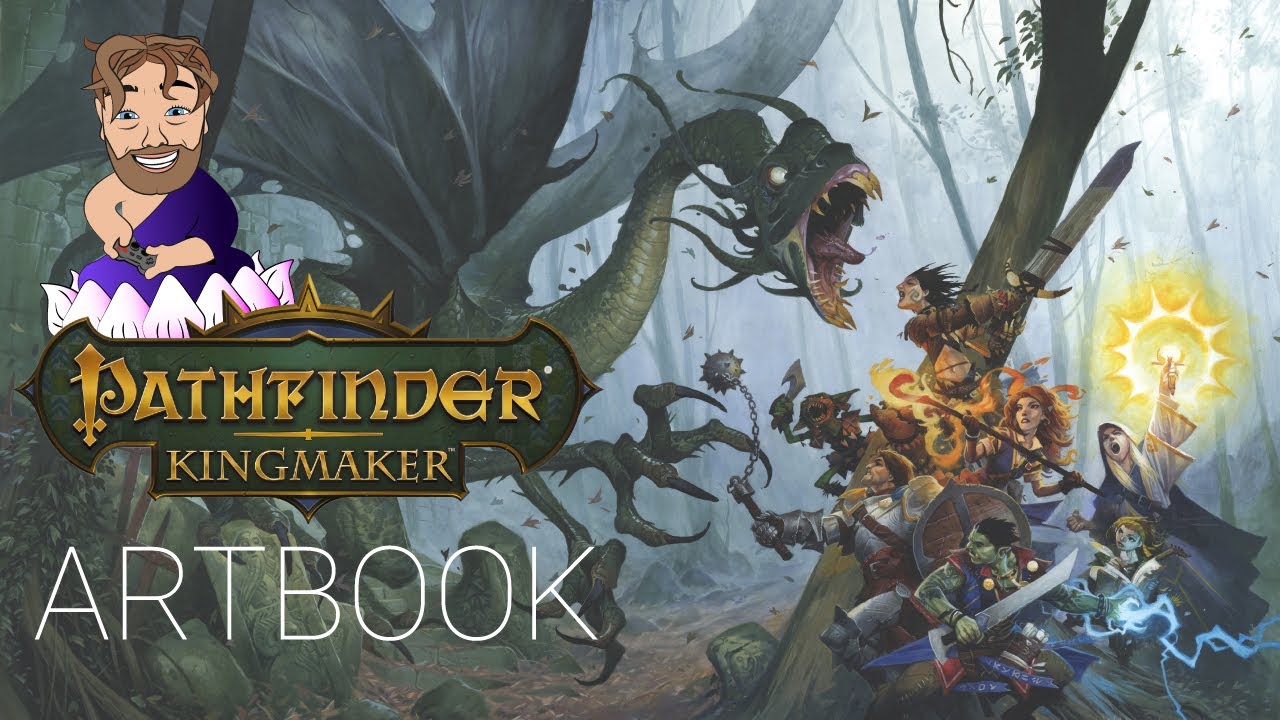 The Artbook of Pathfinder: Kingmaker - YouTube