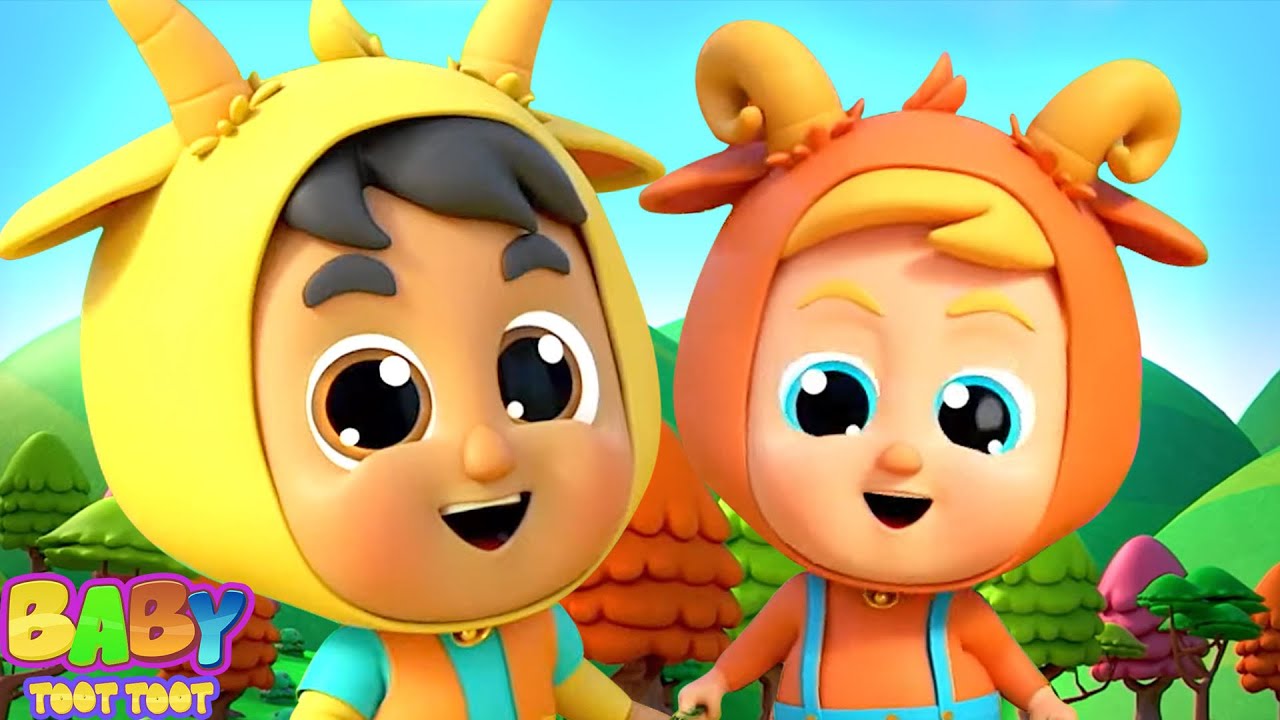 Three Billy Goats Gruff, Short Story and Cartoon Video for Kids - YouTube