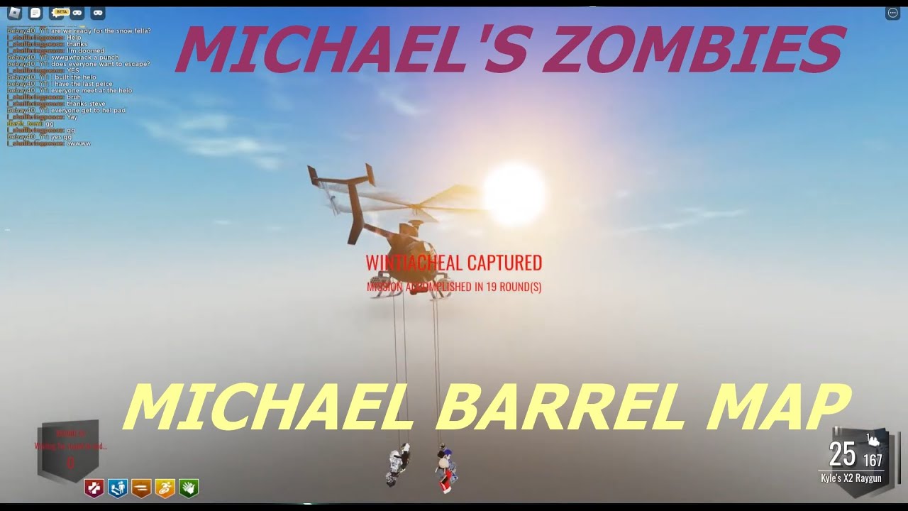Checking out the release of the Michael's Zombies Barrel map in the ...