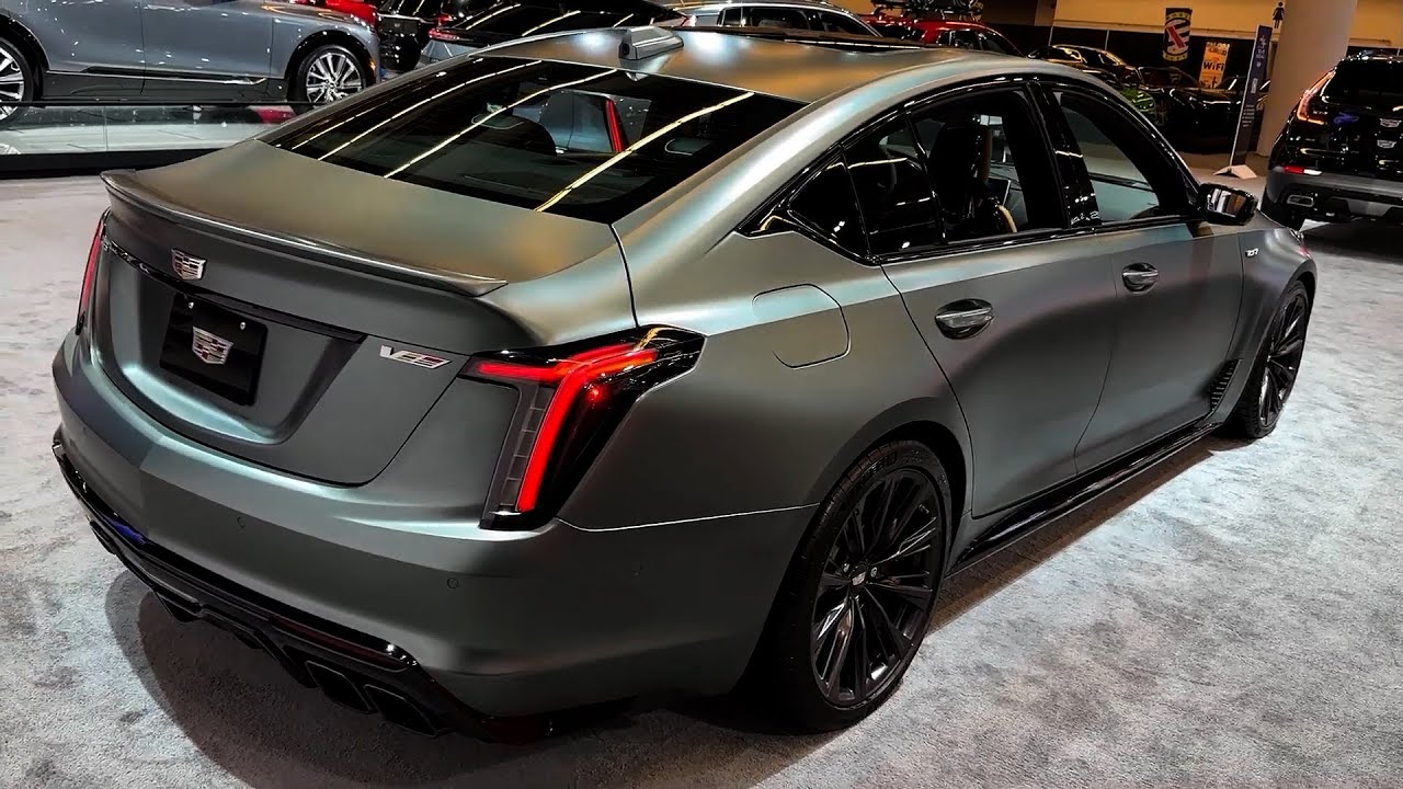 NEW 2025 Cadillac CT5 V Blackwing | Luxury Sedan in details 4k - YouTube