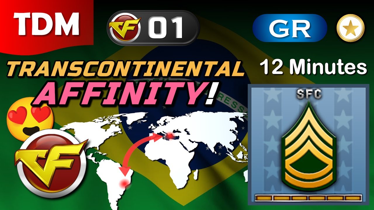 TRANSCONTINENTAL CROSSFIRE AFFINITY! | Let's Play - CrossFire BR ...