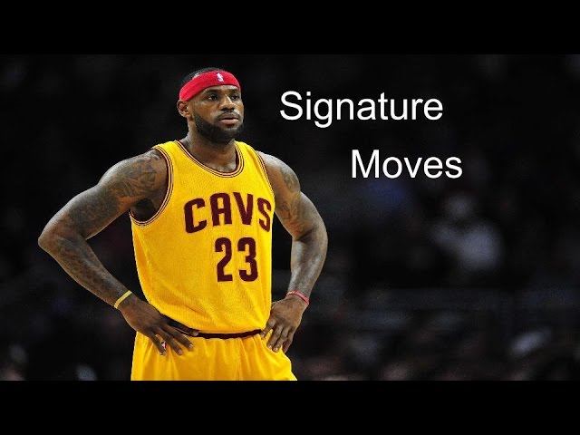 Lebron James Signature Moves LeBron Puts On Headband, Leads Cavs Past