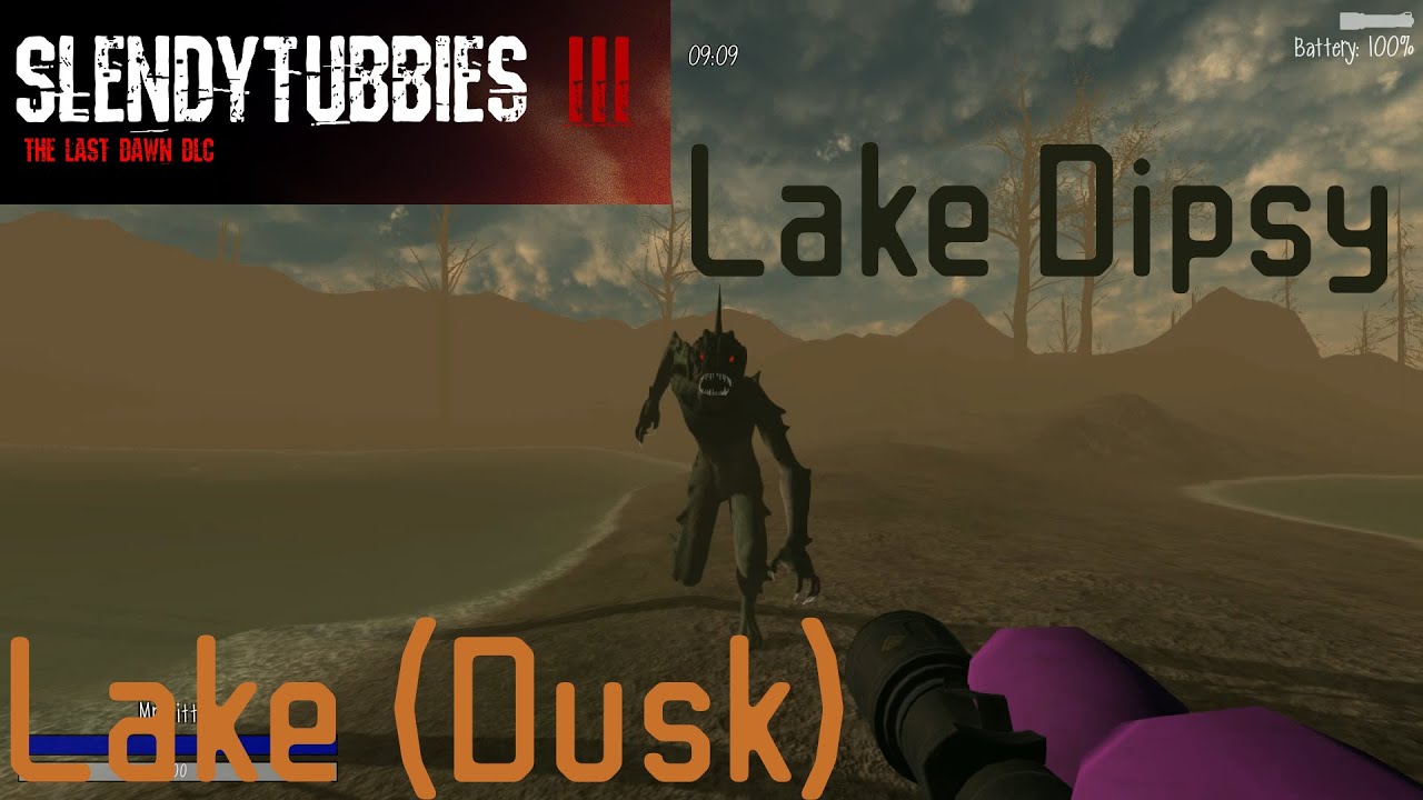 You're Running Out of Time... | Slendytubbies 3: The Last Dawn DLC: Lake (Dusk) Collect - YouTube