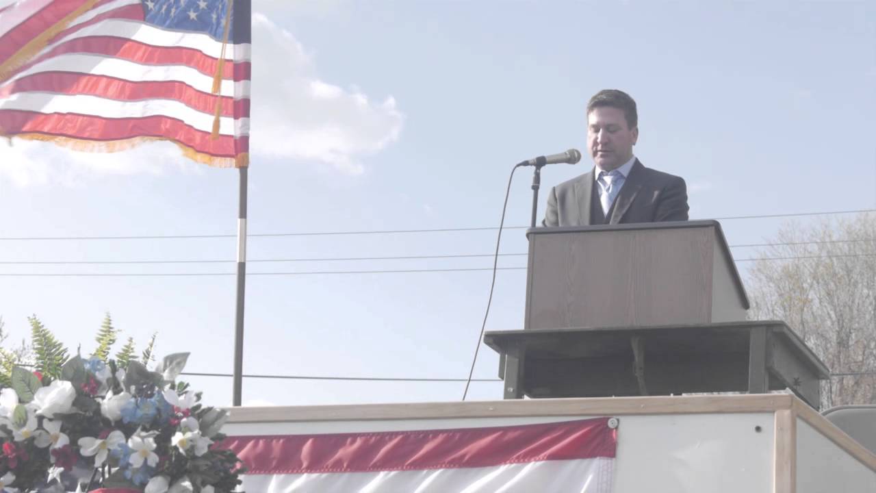 ViaQuest CEO Rich Johnson's Keynote at the Traveling Wall Tribute - YouTube