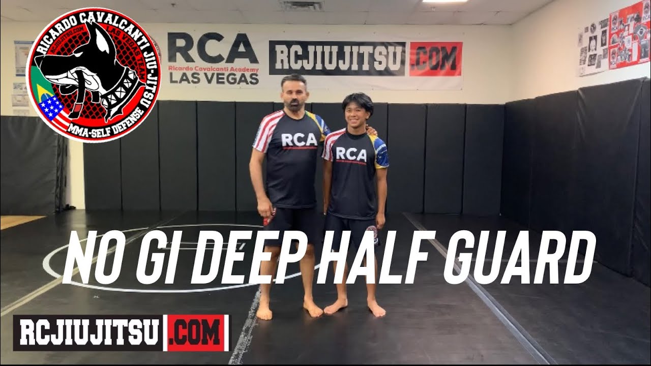 NO GI DEEP HALF GUARD SWEEP - YouTube