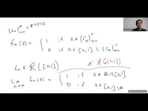 Pointwise limits of measurable functions, and the Simple Approximation Lemma - YouTube
